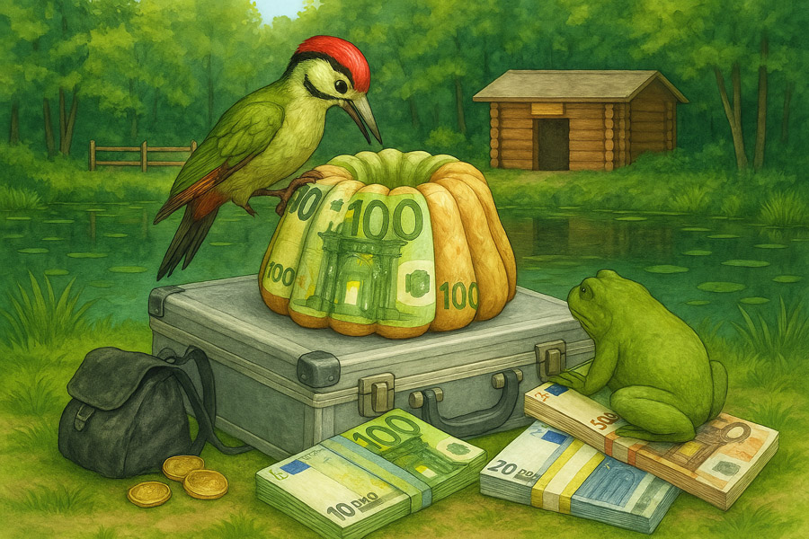 Morgel und der Schatz im Komstkochsteich (Episode 3 der Morgelgeschichten)